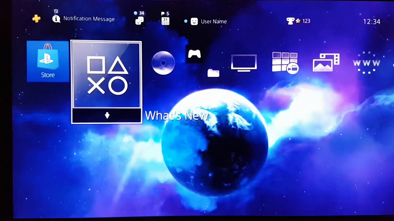 Planet Ascending 4K Dynamic Theme Ps4 Design - YouTube