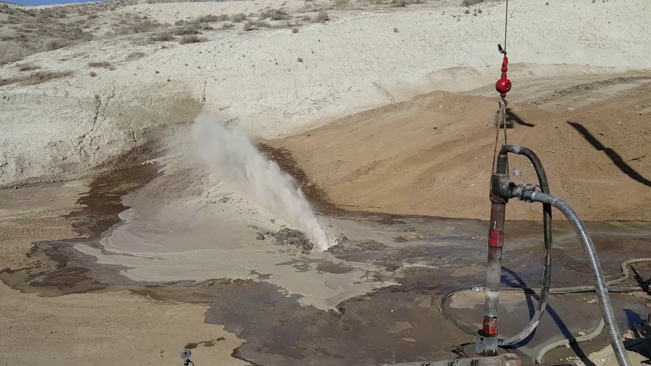 Borehole Mining (near) Surface Test - YouTube