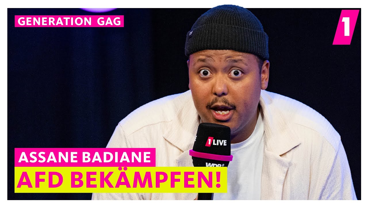 NEIN sagen! | Assane Badiane | 1LIVE Generation Gag - YouTube