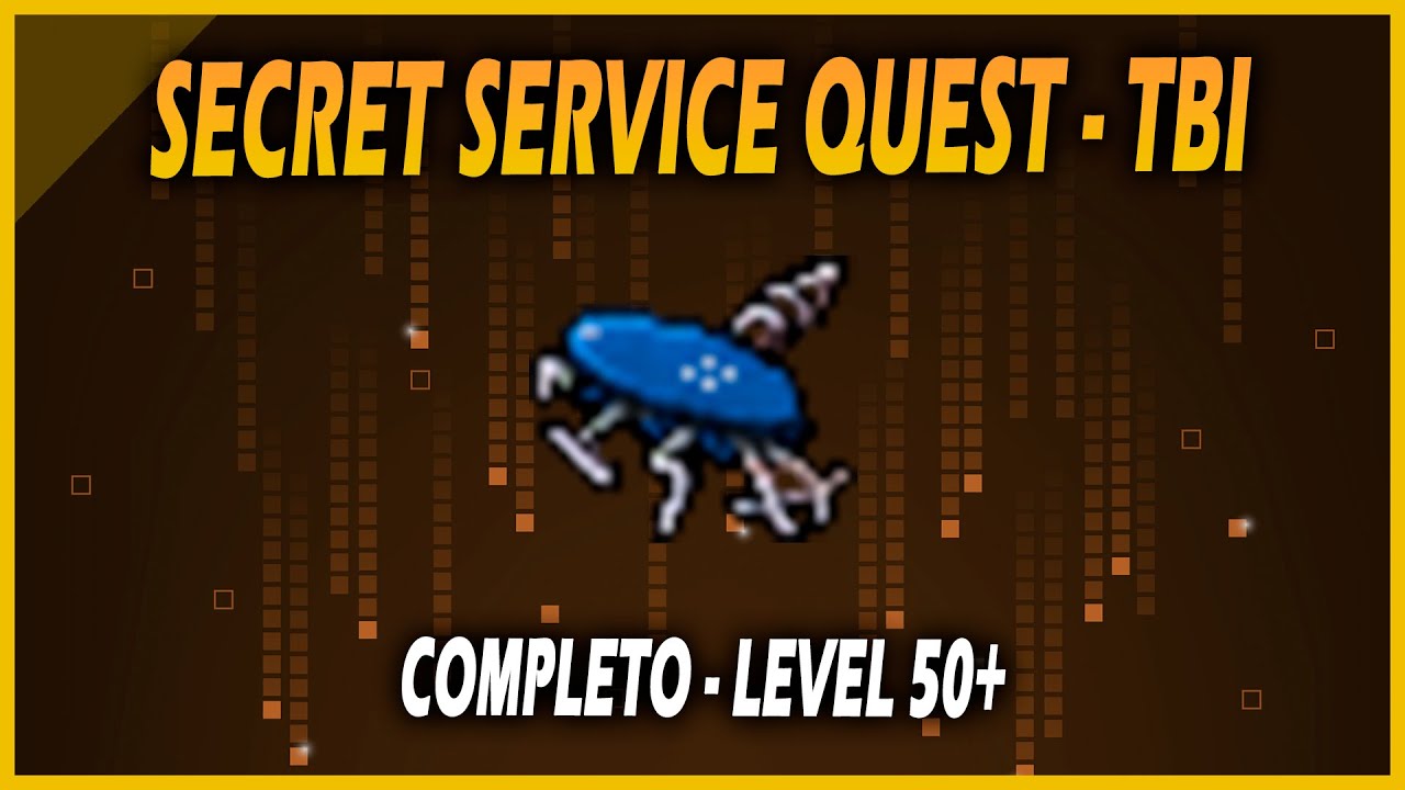 [TIBIA] - SECRET SERVICE QUEST TBI (COMPLETA) | WHACKING DRILLER OF ...