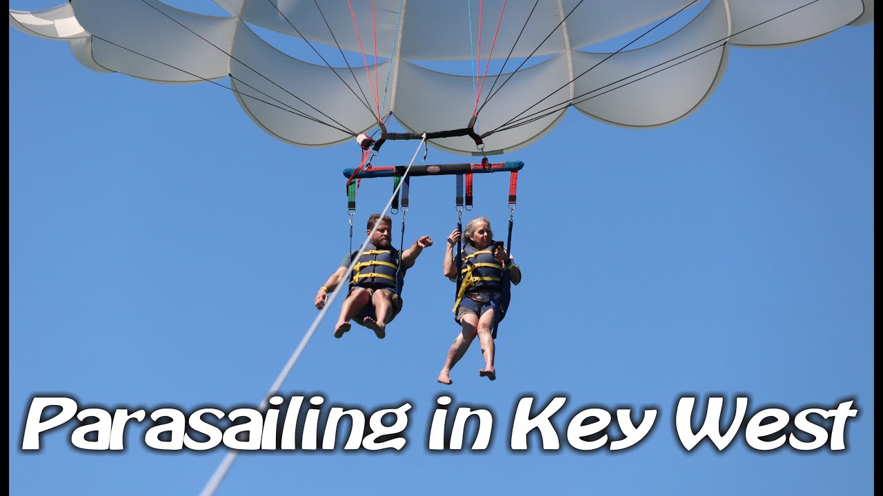 Parasailing in Key West | Carnival Dream | Bucket List Adventure - YouTube