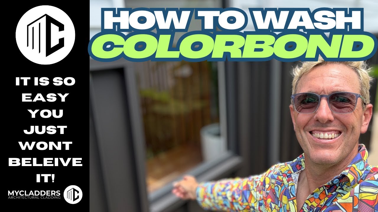 How to Wash Your COLORBOND® Steel Cladding | Easy DIY Guide with Kenny ...