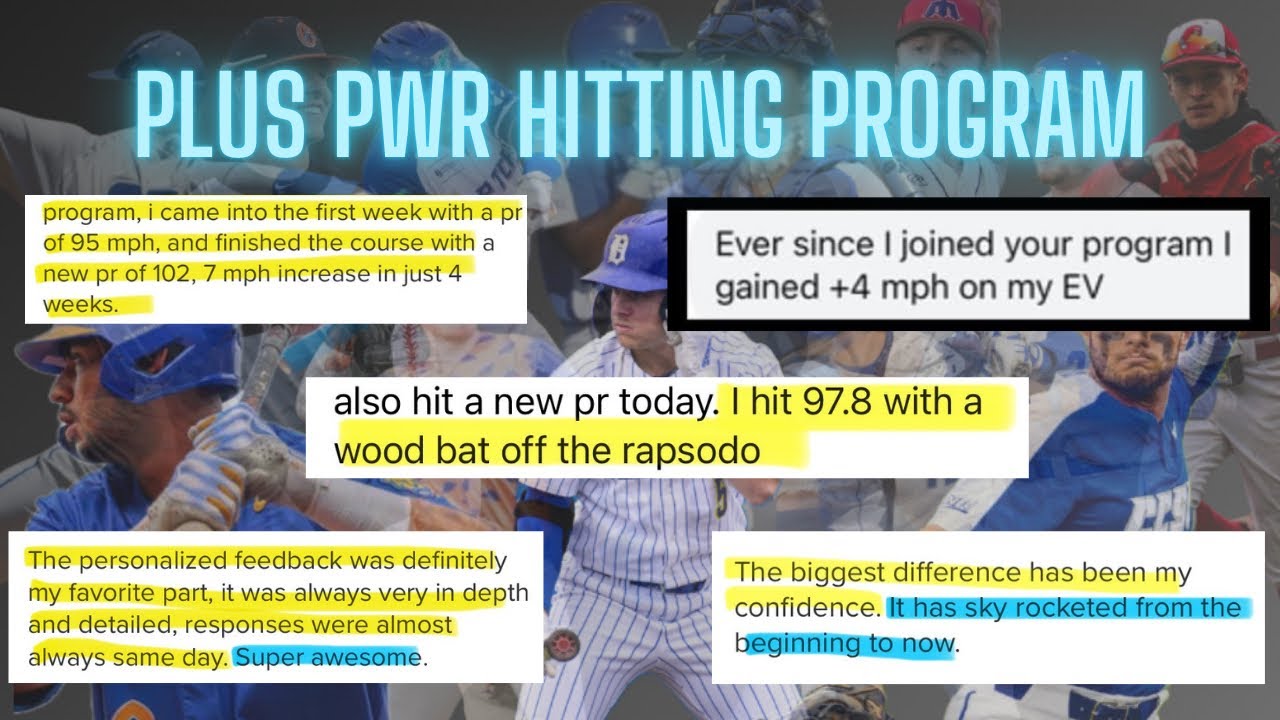 Plus PWR Hitting Program - All You Need To Know! - YouTube