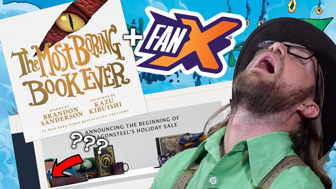 Most Boring Book Ever Review + FanX ‘24 Announcements - YouTube