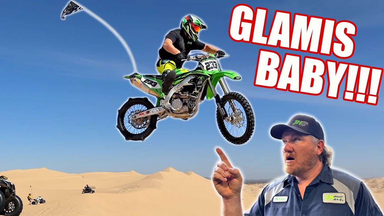 Ripping The Glamis Sand Dunes With A Legendary Crew! Blake Wilkey ...