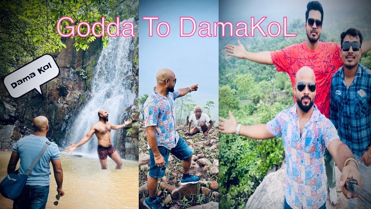 GODDA TO DAMAKOL JHARKHAND || GODDA ME GHUMNE WALA JAGAH || WATERFALL ...