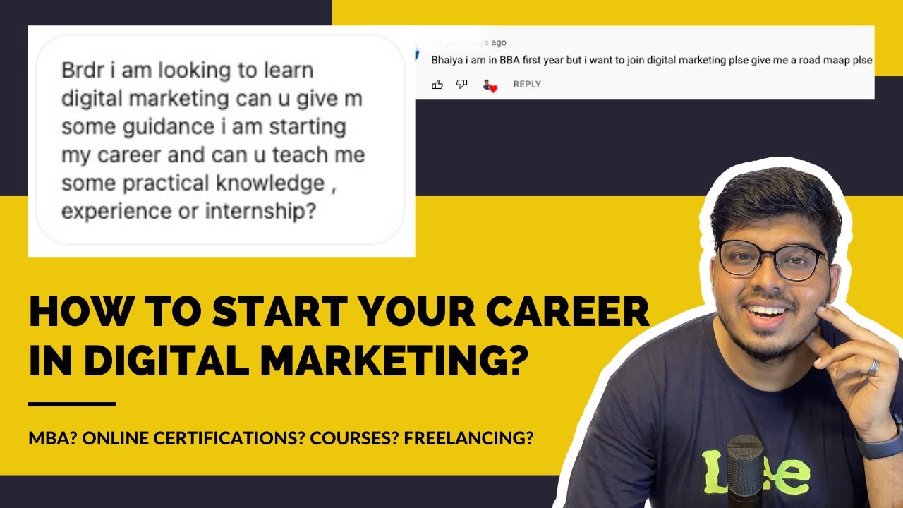 How to Start your Career in Digital Marketing | Roadmap | With Zero ...