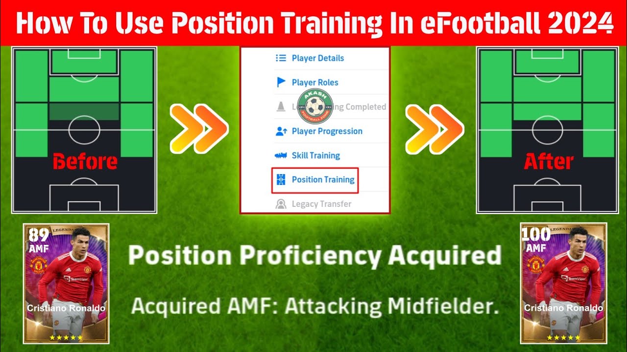 How To Use Position Training In eFootball 2025 | Position Training Proper Guidelines | eFootball ...