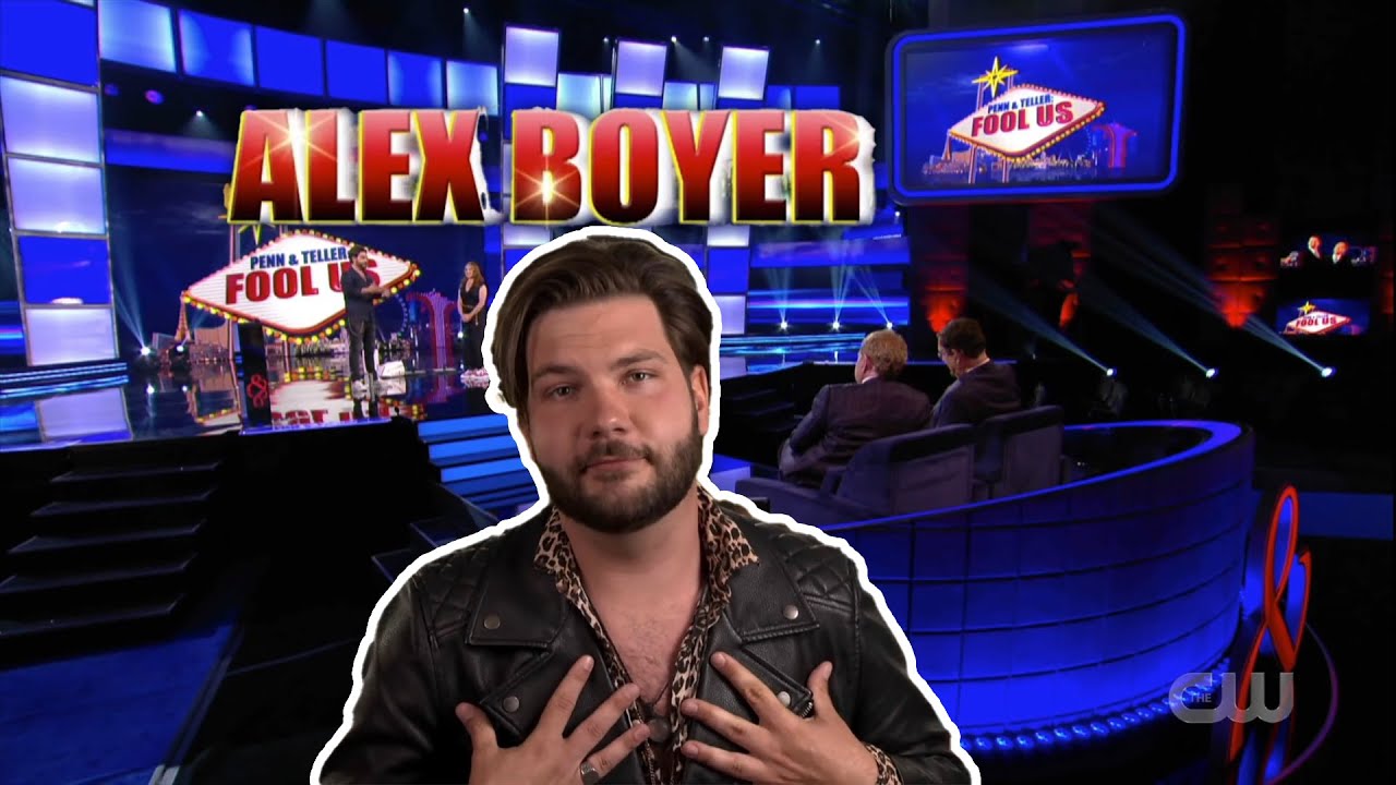 Alex Boyer Discusses His Penn & Teller FOOL US Performance! - YouTube