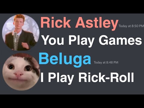 When Beluga Rickrolls Rick Astley... (best of rickrolls) - YouTube