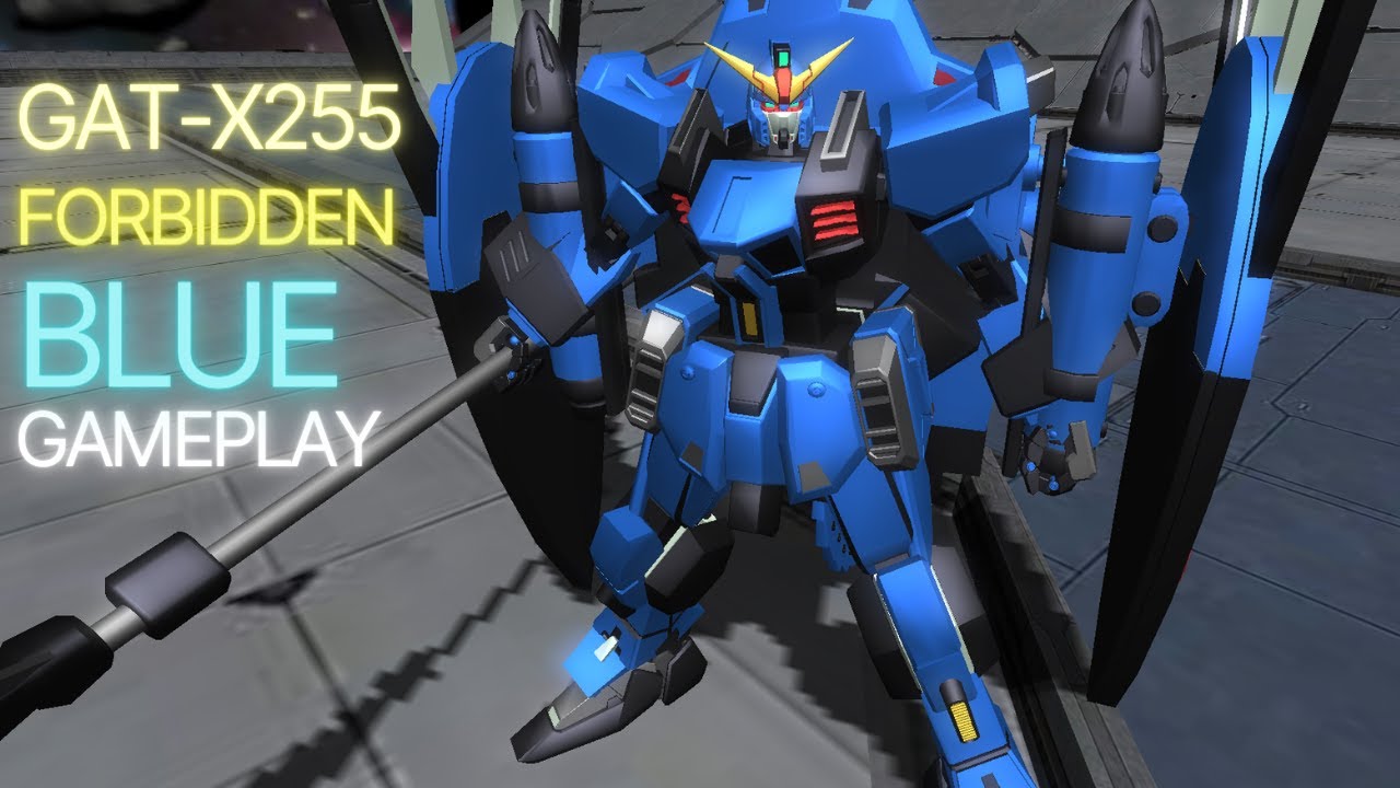 GAT-X255 Forbidden Blue GAMEPLAY | GUNDAM GAMEPLAY | Mobile Suit Gundam ...