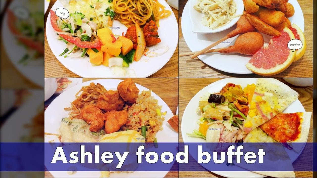 Ashley 애슐리 buffet Food restaurant 맛집 음식 사진 - YouTube