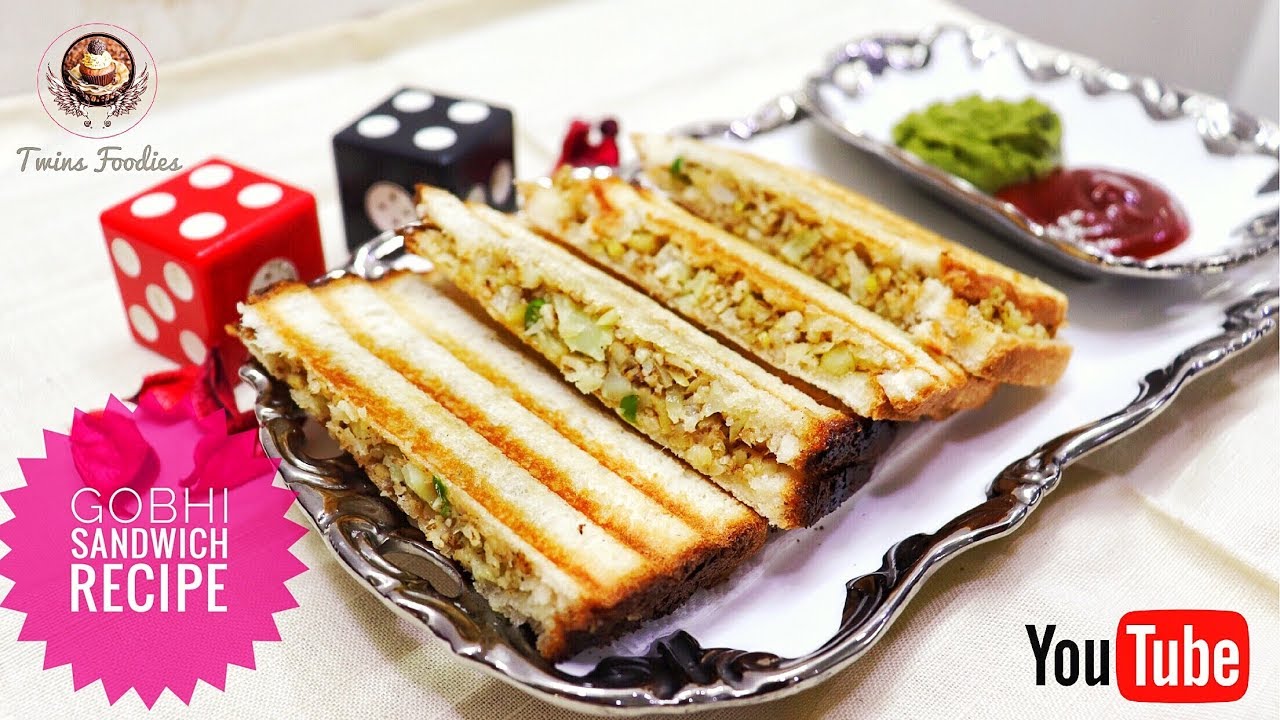 Gobi Sandwich Recipe // Breakfast Sandwich Recipe --- BY PREETI SEHDEV ...