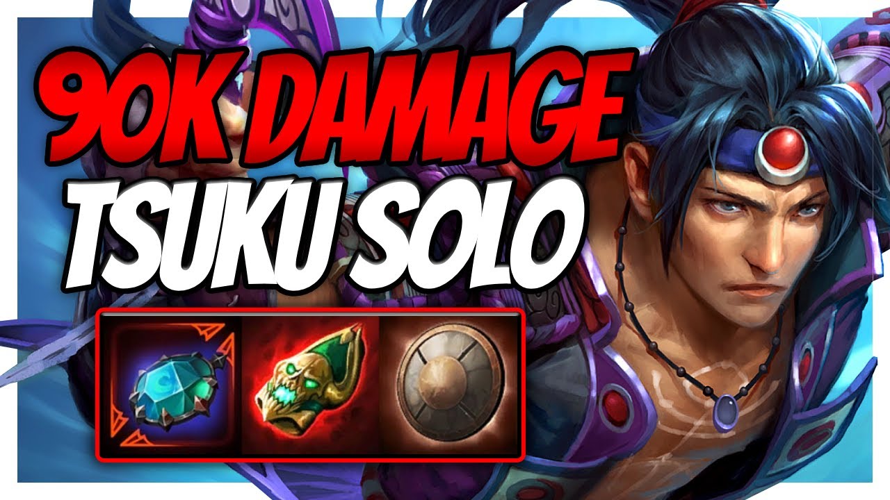CRANKING INSANE DAMAGE WITH THIS TSUKUYOMI BUILD! - Smite Tsukuyomi ...