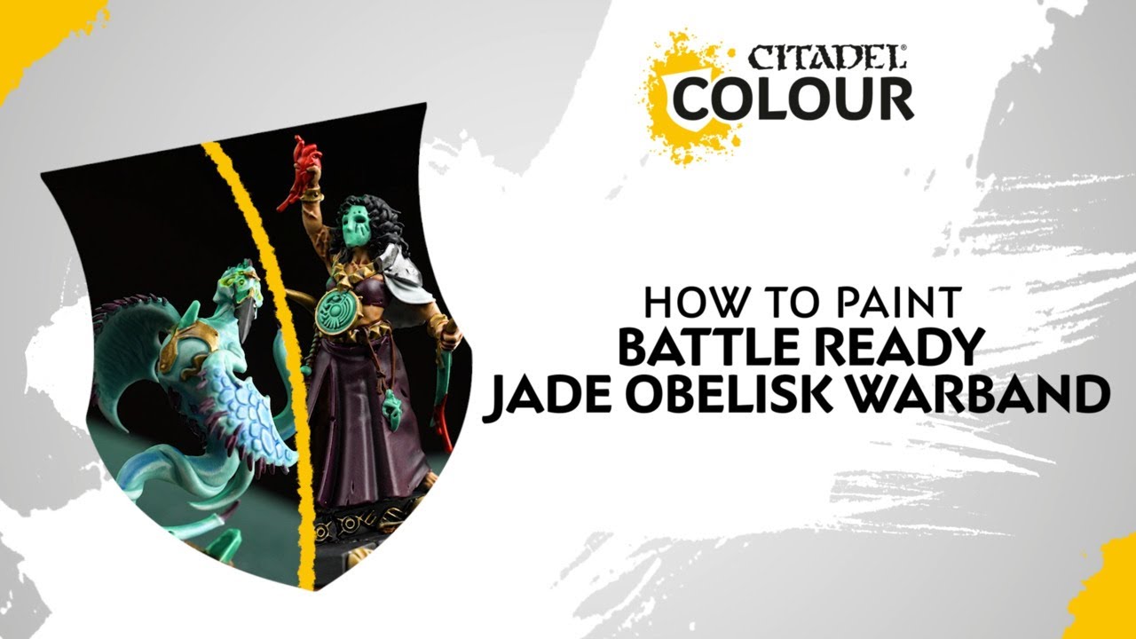 How to Paint: Jade Obelisk Warband - YouTube