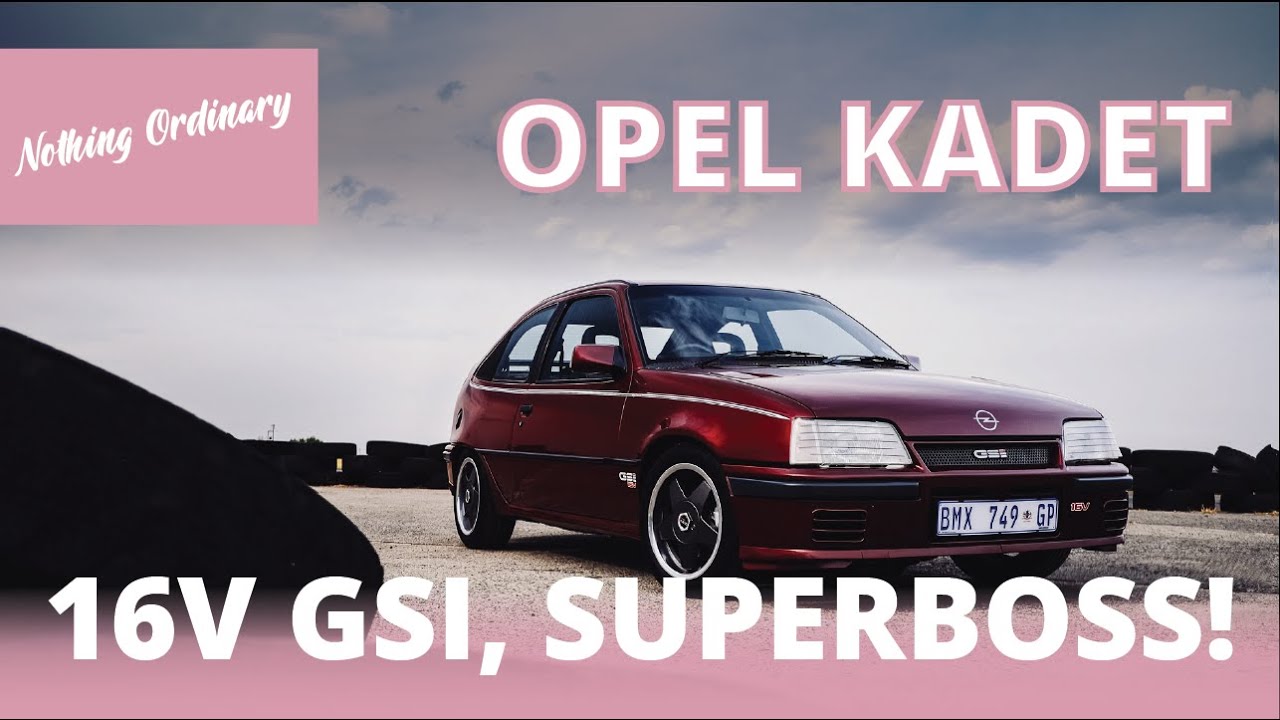 Opel Kadett 16v GSI Superboss | South African icon - YouTube