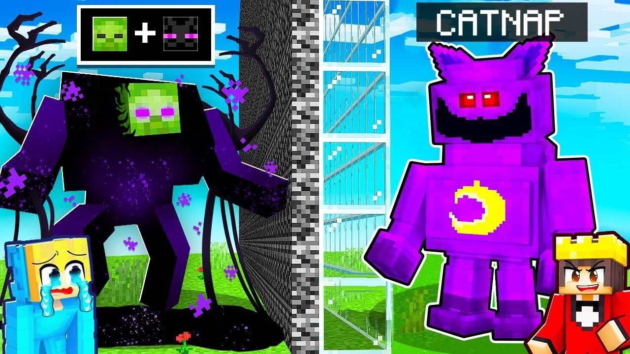 Ich PRANKE meinen FREUND in einem CATNAP MOB BATTLE! - Minecraft ⛏ ...