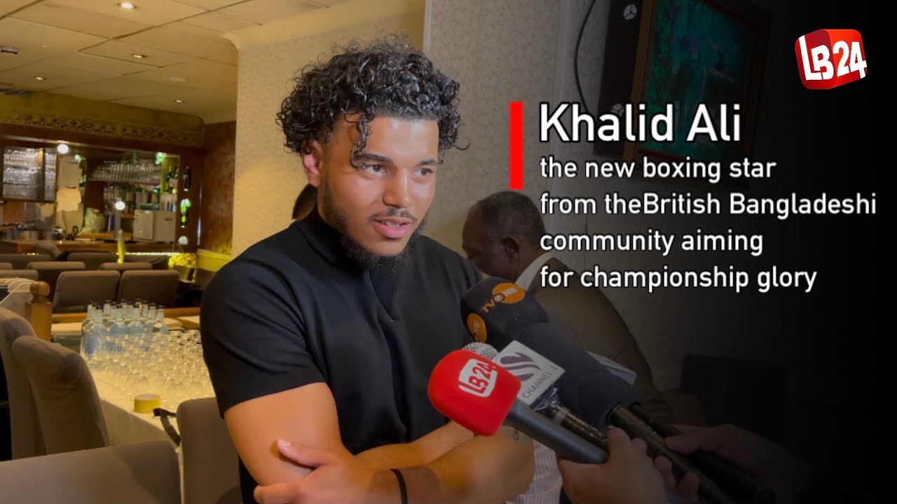 Khalid Ali, the new boxing star from the British Bangladeshi community ...