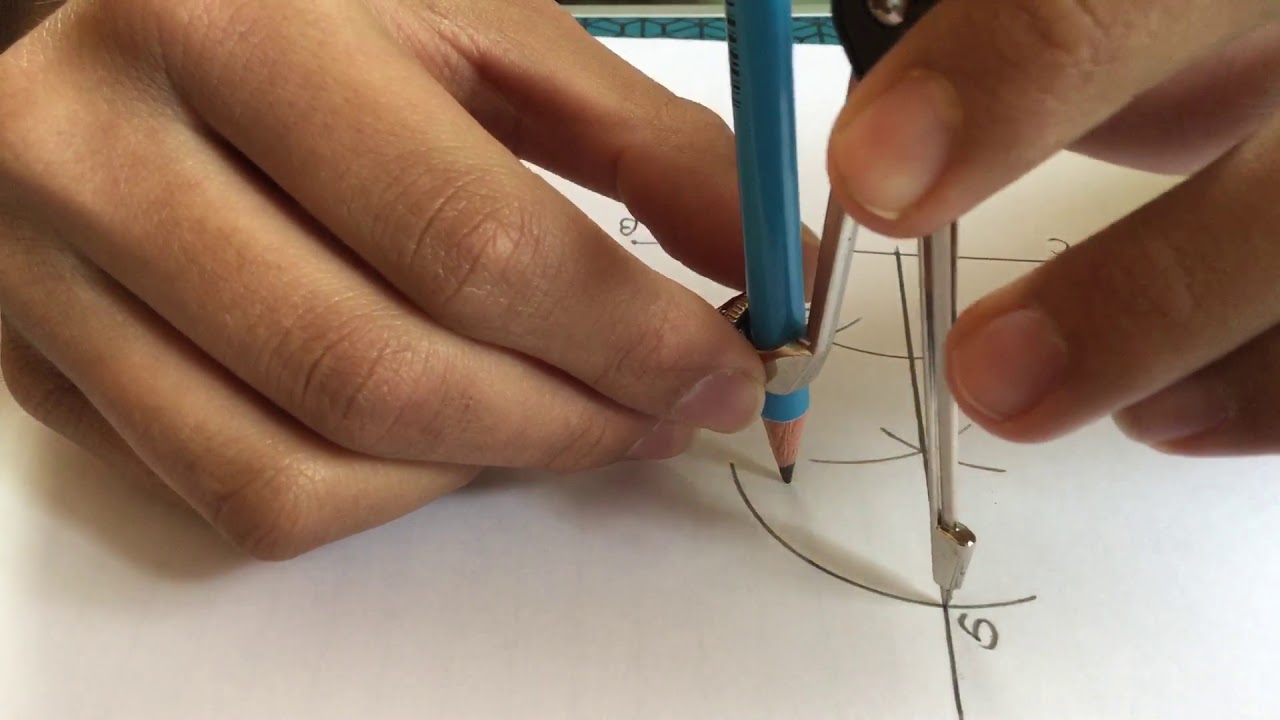 HOW TO CONSTRUCT 72 AND 54 DEGREES VERY SIMPLE YouTube