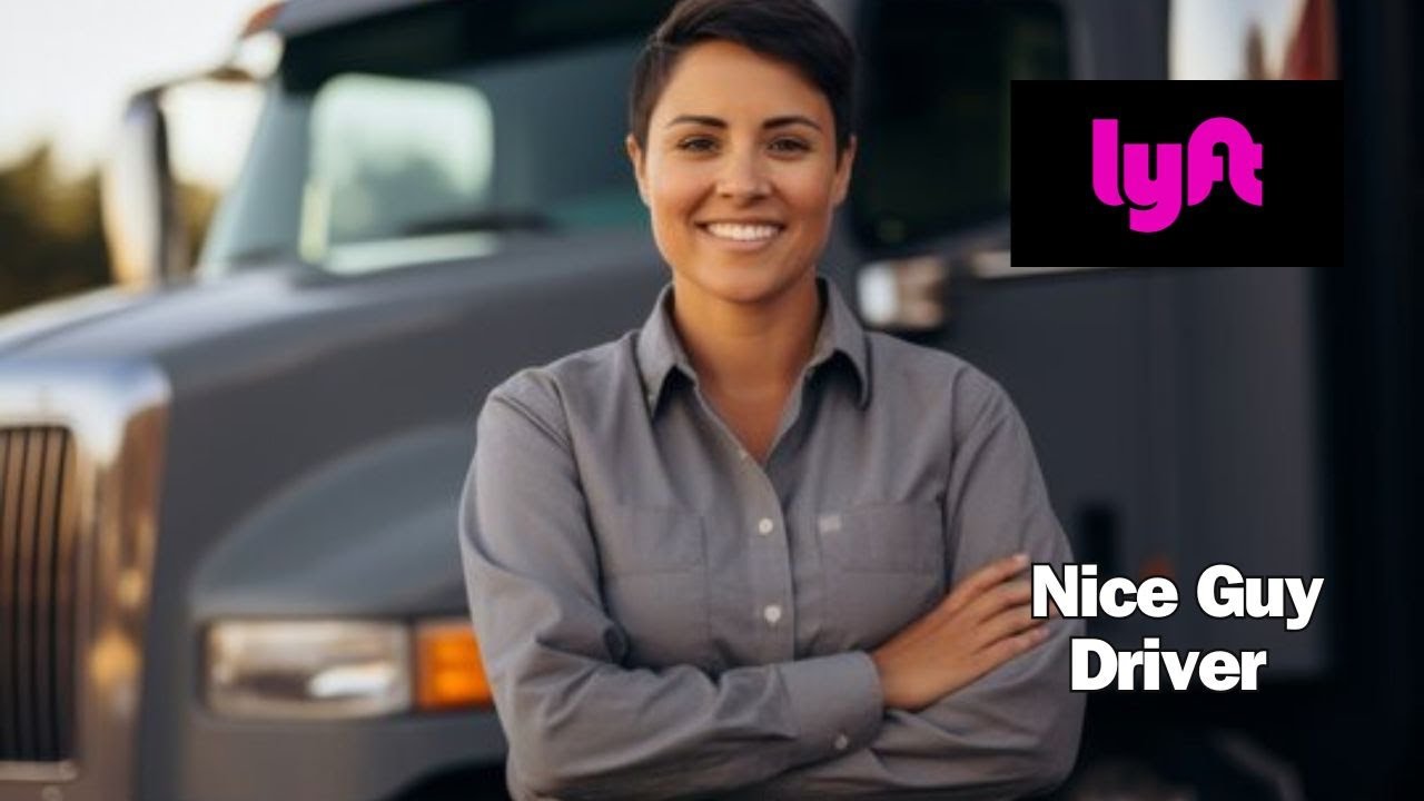 Lyft Driver Had Pretty Lady Trucker For Lyft Passenger Today! - YouTube