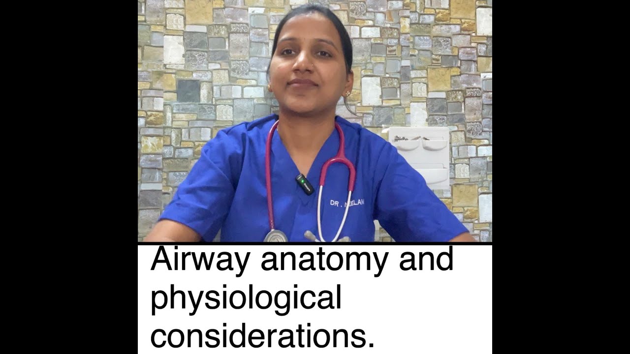 Airway anatomy and physiological considerations - YouTube