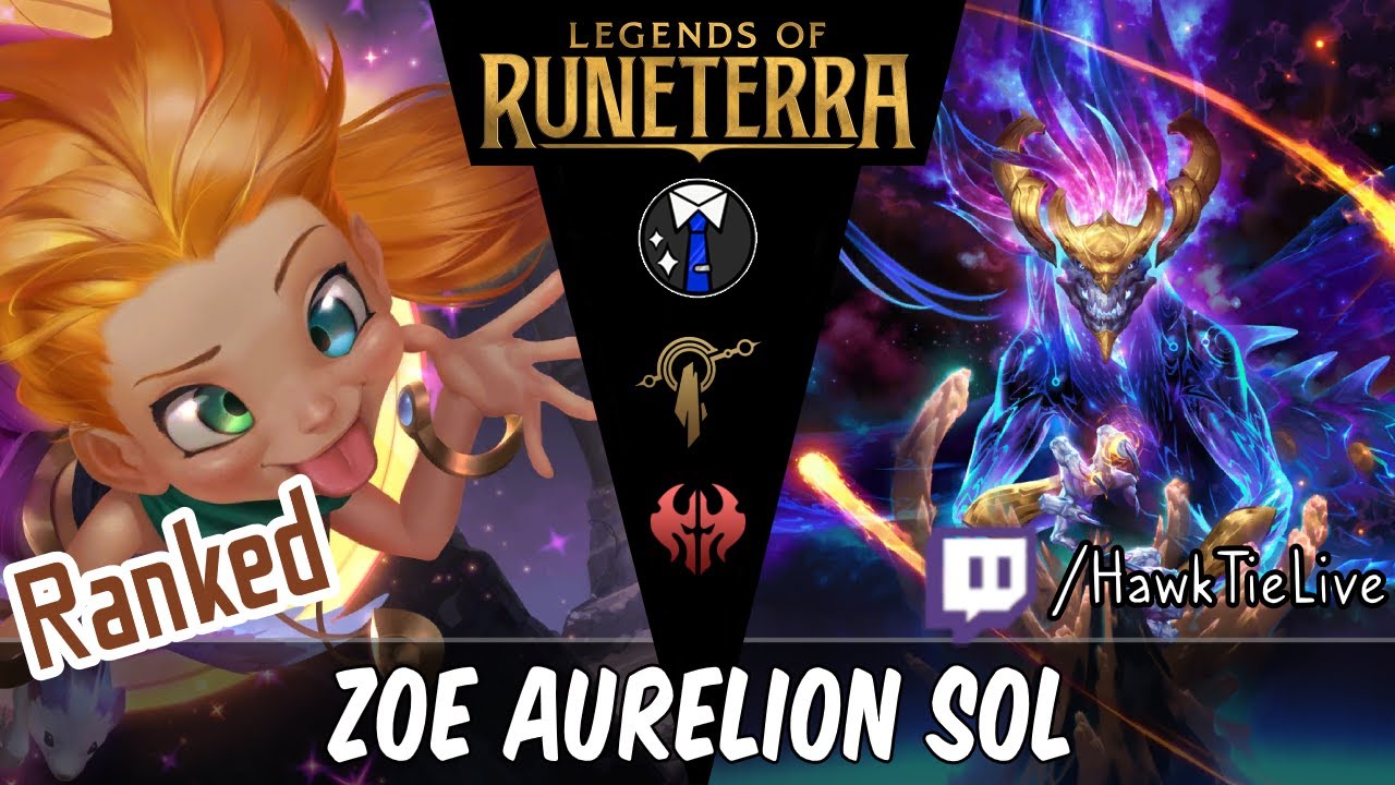 Zoe Aurelion Sol: Combo w/ Black Rose Spy! | Legends of Runeterra LoR ...