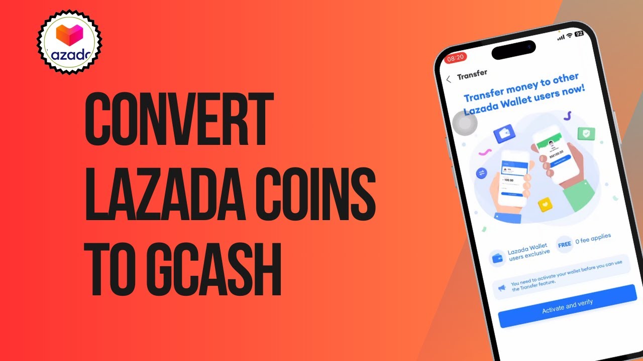 How To Convert Lazada Coins To Gcash - YouTube