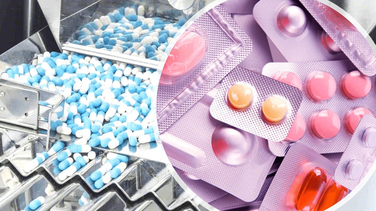 Automatic Capsule and Tablet Counting Production Line - Factory Made ...