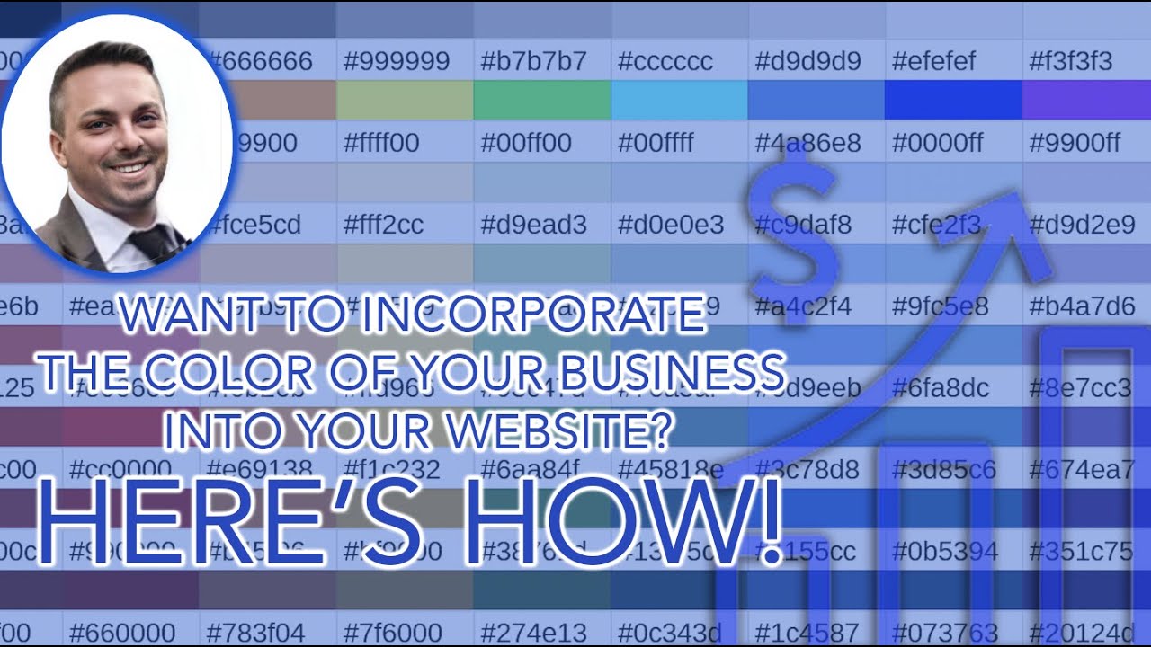 Find The Web (HEX) Code For Any Color - YouTube