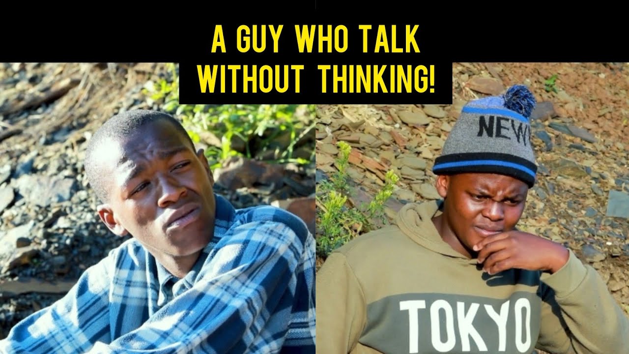 A guy who talk without thinking - YouTube