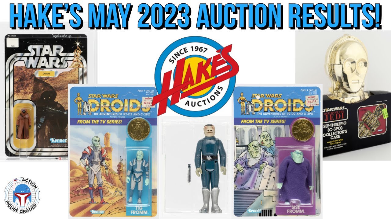 Hake's May 2023 Auction Recap | Vintage Star Wars Action Figure Prices ...
