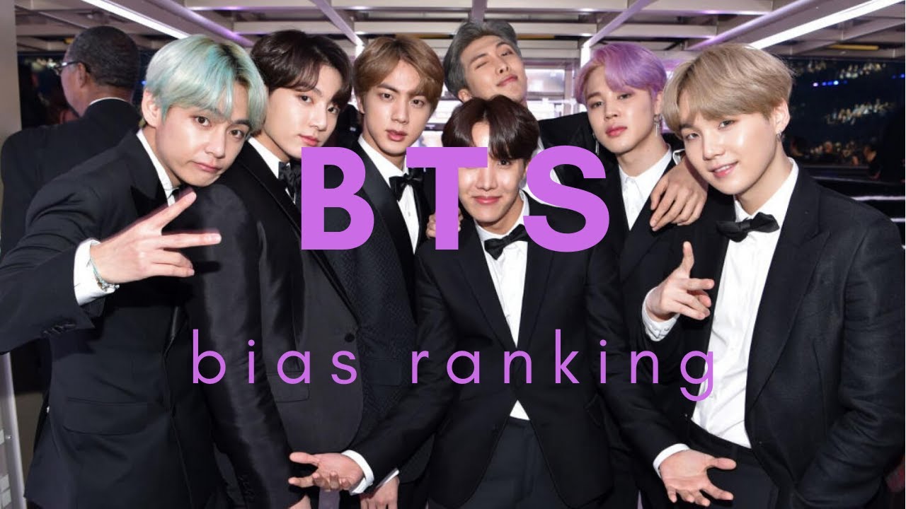 BTS Bias Ranking - YouTube