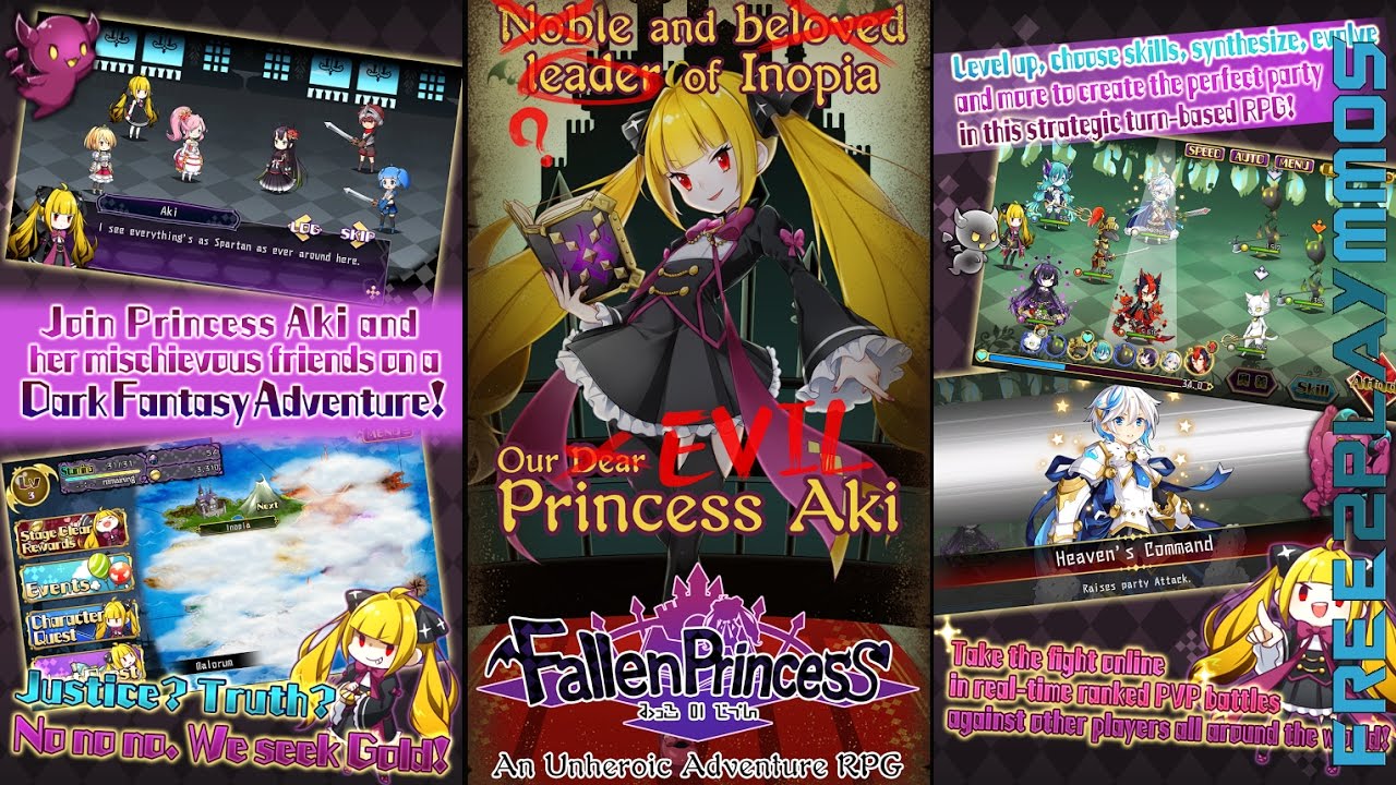 Fallen Princess Gameplay Android / iOS - YouTube