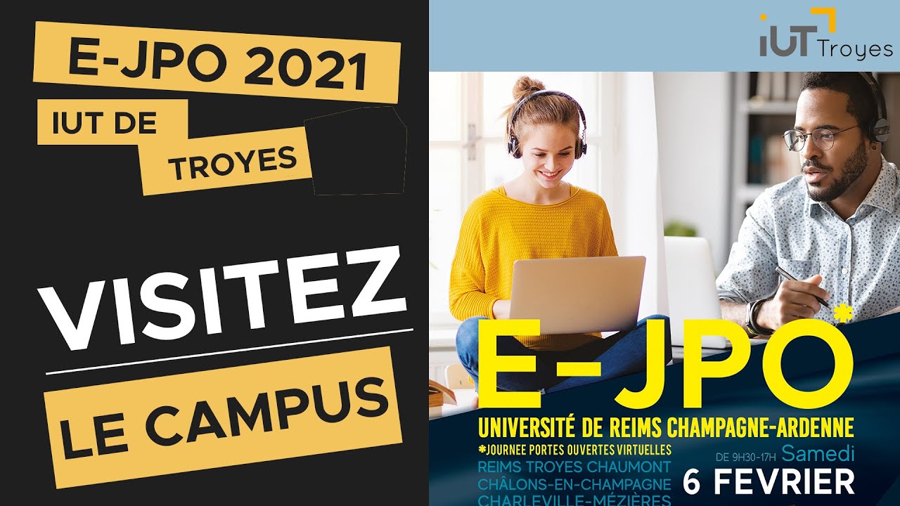 E-JPO 2021 - IUT de Troyes - YouTube