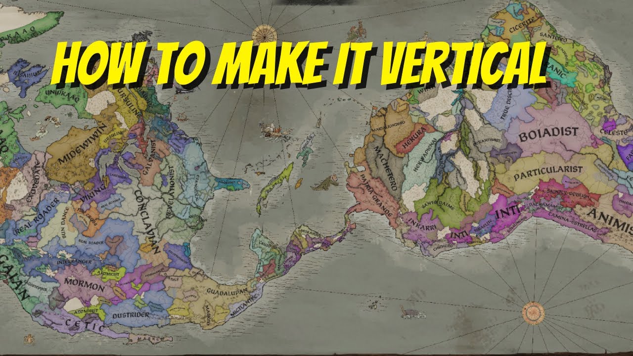 How to Fix the Map in After The End Mod | CK3 - YouTube