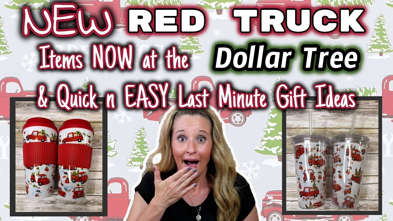 JACKPOT NEW RED TRUCK Finds NOW ?!?! at the DOLLAR TREE | QUICK and ...