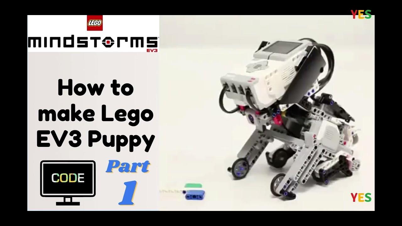 Lego Mindstorms EV3 Puppy Coding Guides Part 01 ｜YouthExplreStudy - YouTube