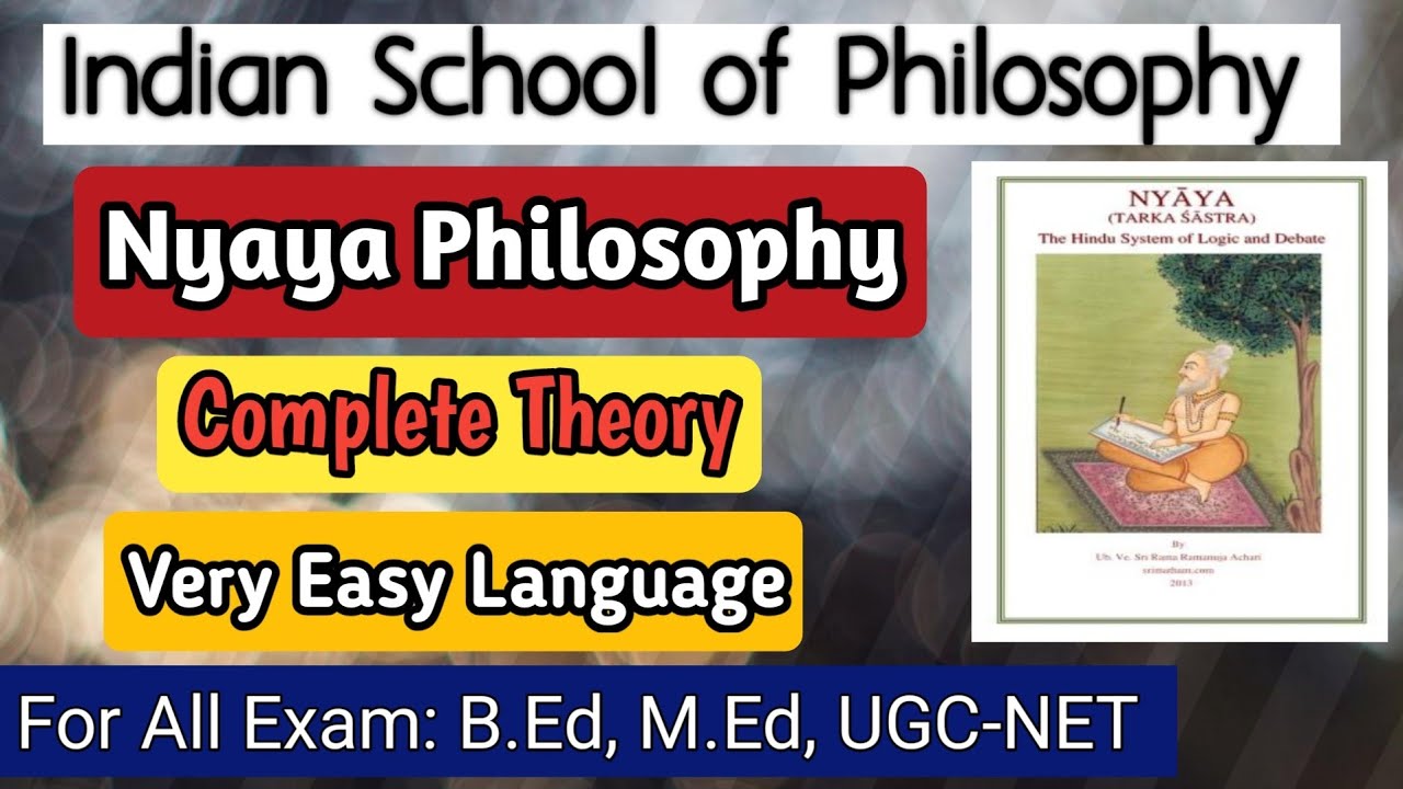 Nyaya Philosophy | Nyaya Darshan | Indian School of Philosophy | B.Ed ...