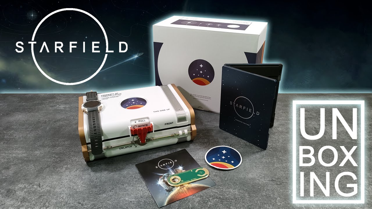Starfield - Constellation Edition Unboxing (Collector's Edition ...