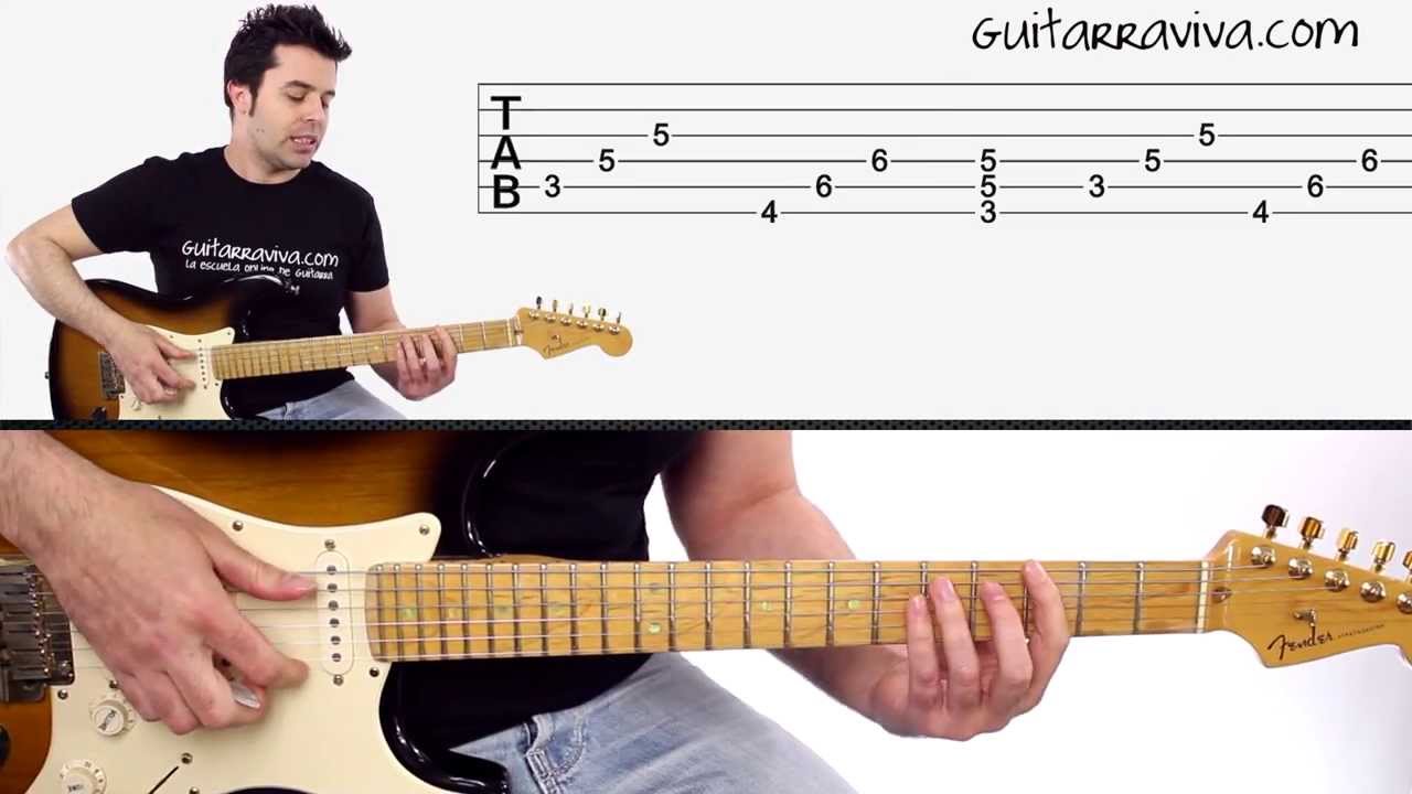 Como tocar guitarra eléctrica - Riffs de Deep Purple - Smoke On The ...
