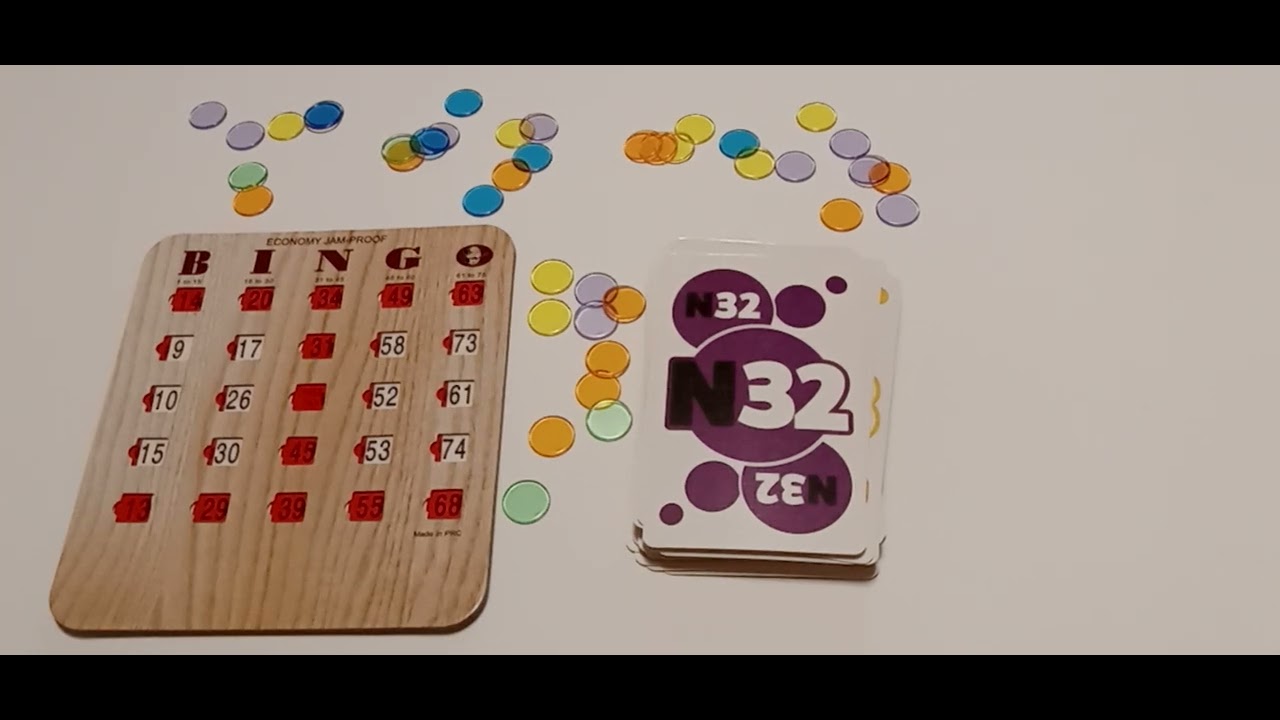 Bingo pattern for the letter "I" - YouTube