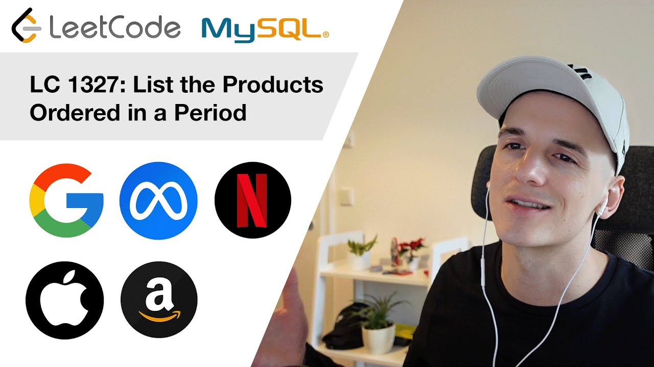 Leetcode 1327 List The Products Ordered In A Period Sql Youtube 0678