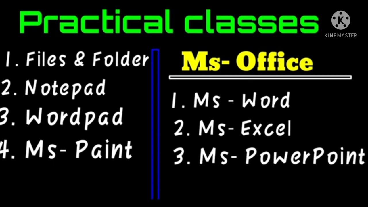 Basic Computer Syllabus with information - YouTube