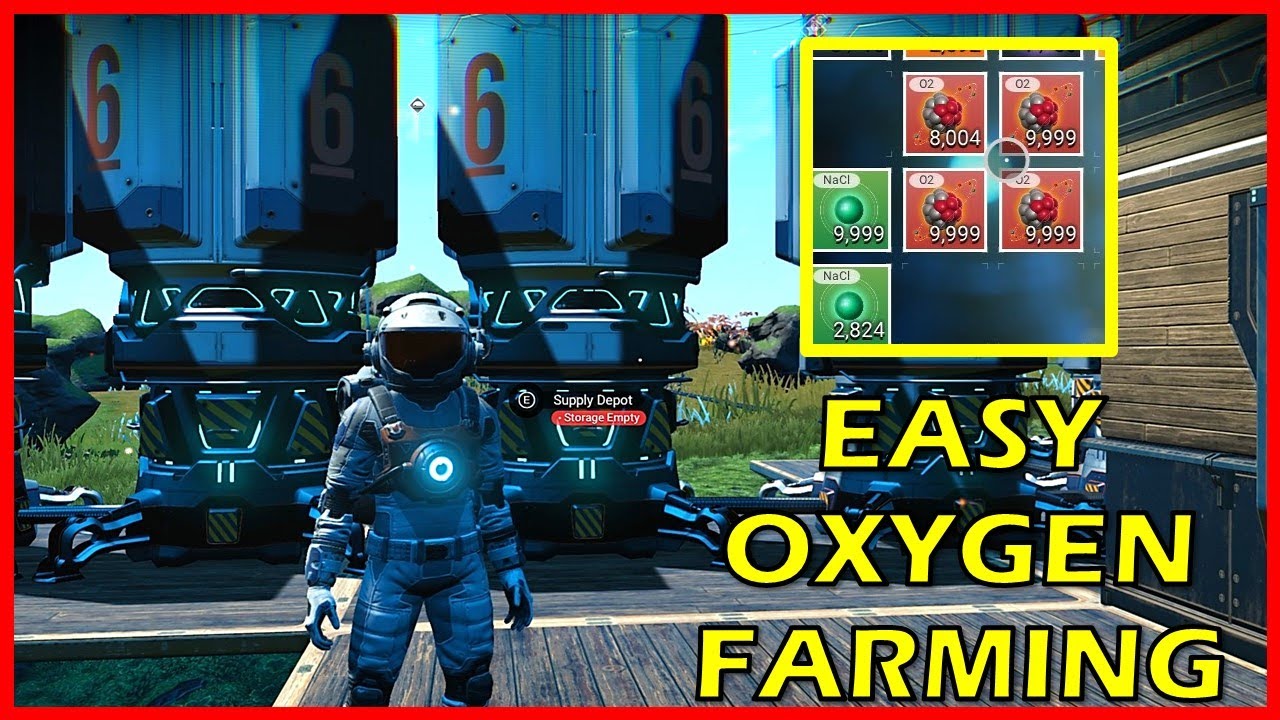 🔴MAKE MONEY FAST & LEGIT🔴 No Man's Sky Waypoint Easy Oxygen Farming ...