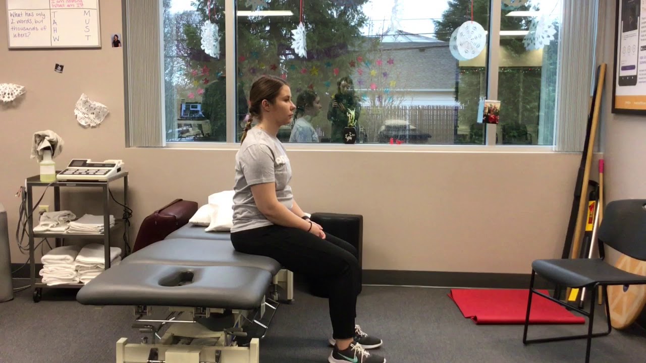 Active Hamstring Stretch - YouTube