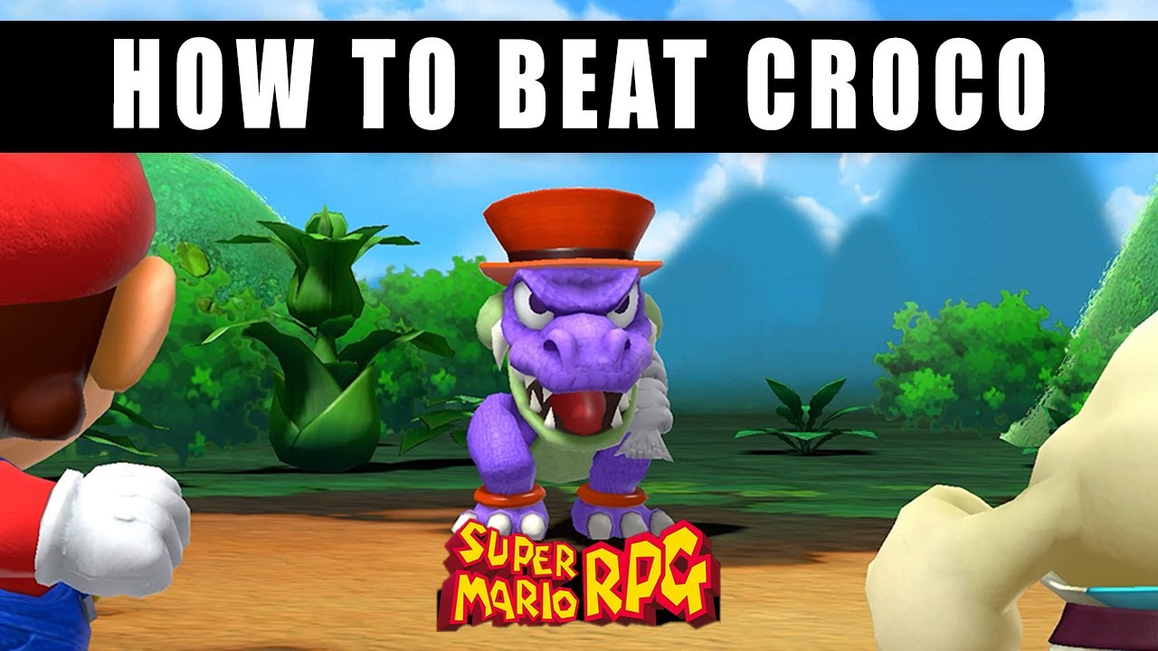 How to beat Croco - Super Mario RPG Remake - Super Mario RPG Nintendo ...