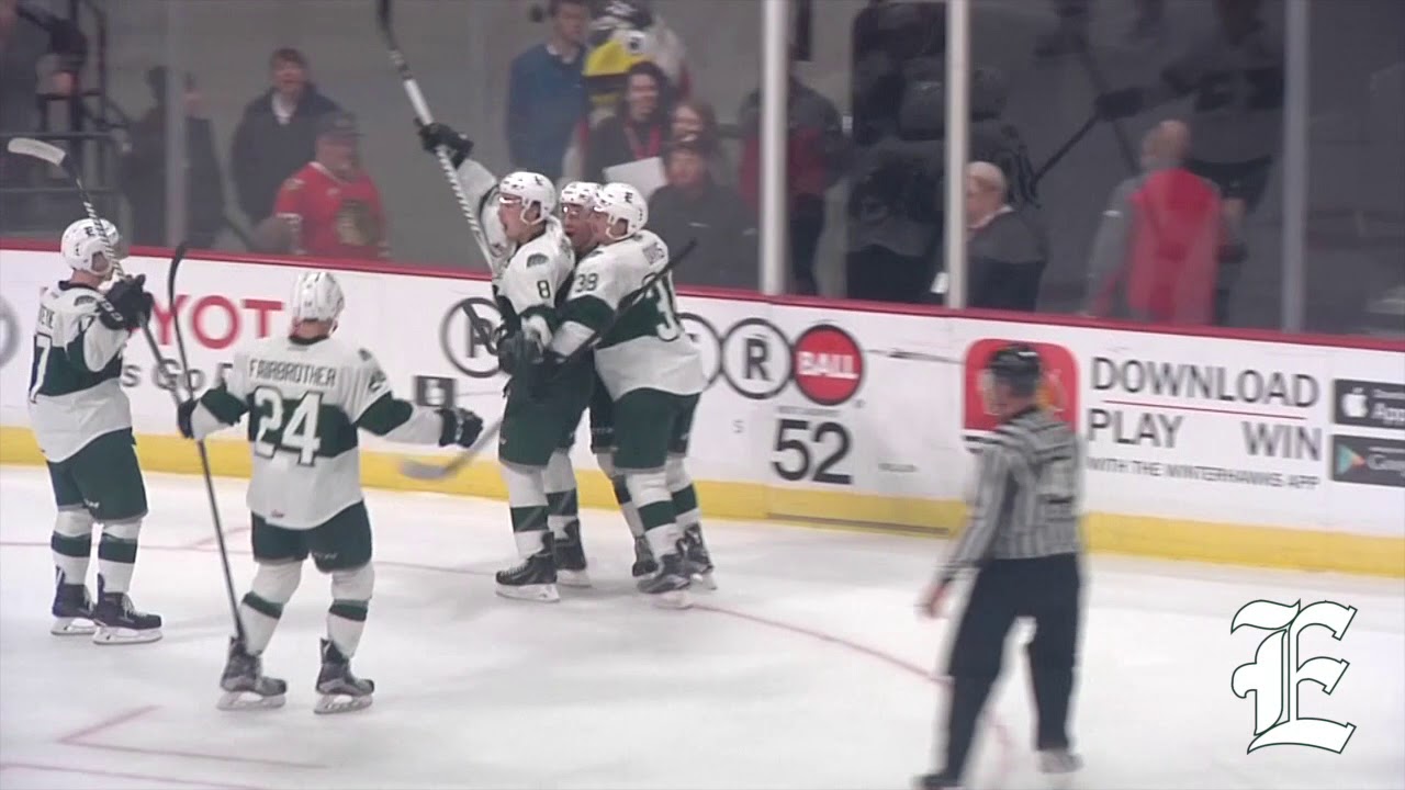Everett Silvertips Patrick Bajkov highlight reel game winning goal at Portland - YouTube