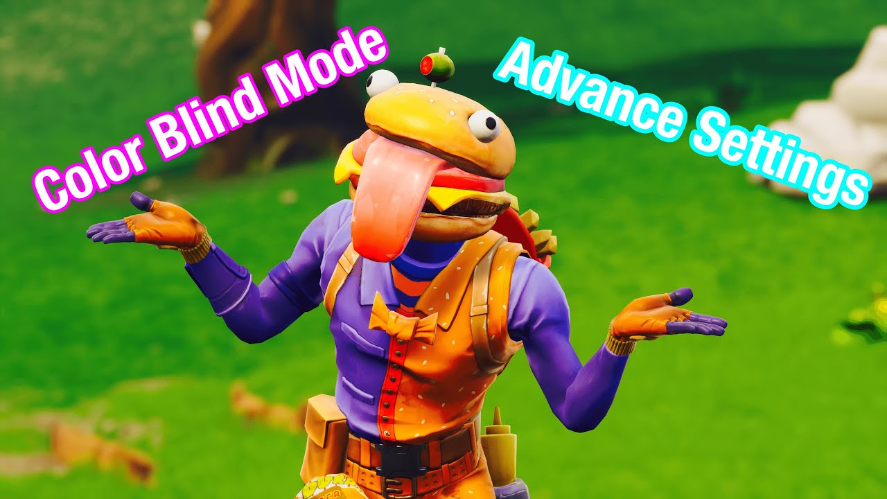 Trying Out *Color Blind Mode*/ *Advanced Settings* Best Combo⁉️ - YouTube