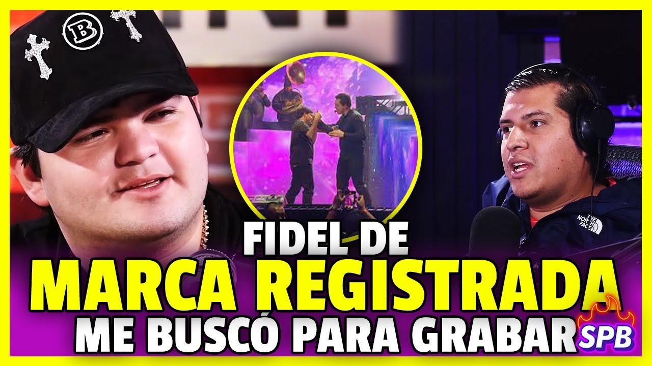 FIDEL DE MARCA REGISTRADA ME BUSCÓ PARA GRABAR | VICTOR VALVERDE - YouTube