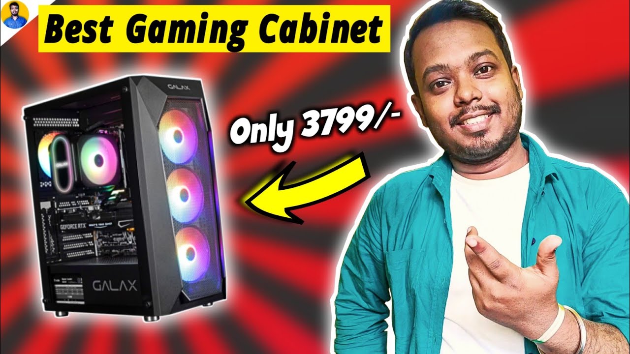 PERFECT For Budget Gamers - Galax Rev 05 | Gaming PC Case With 4 RGB ...